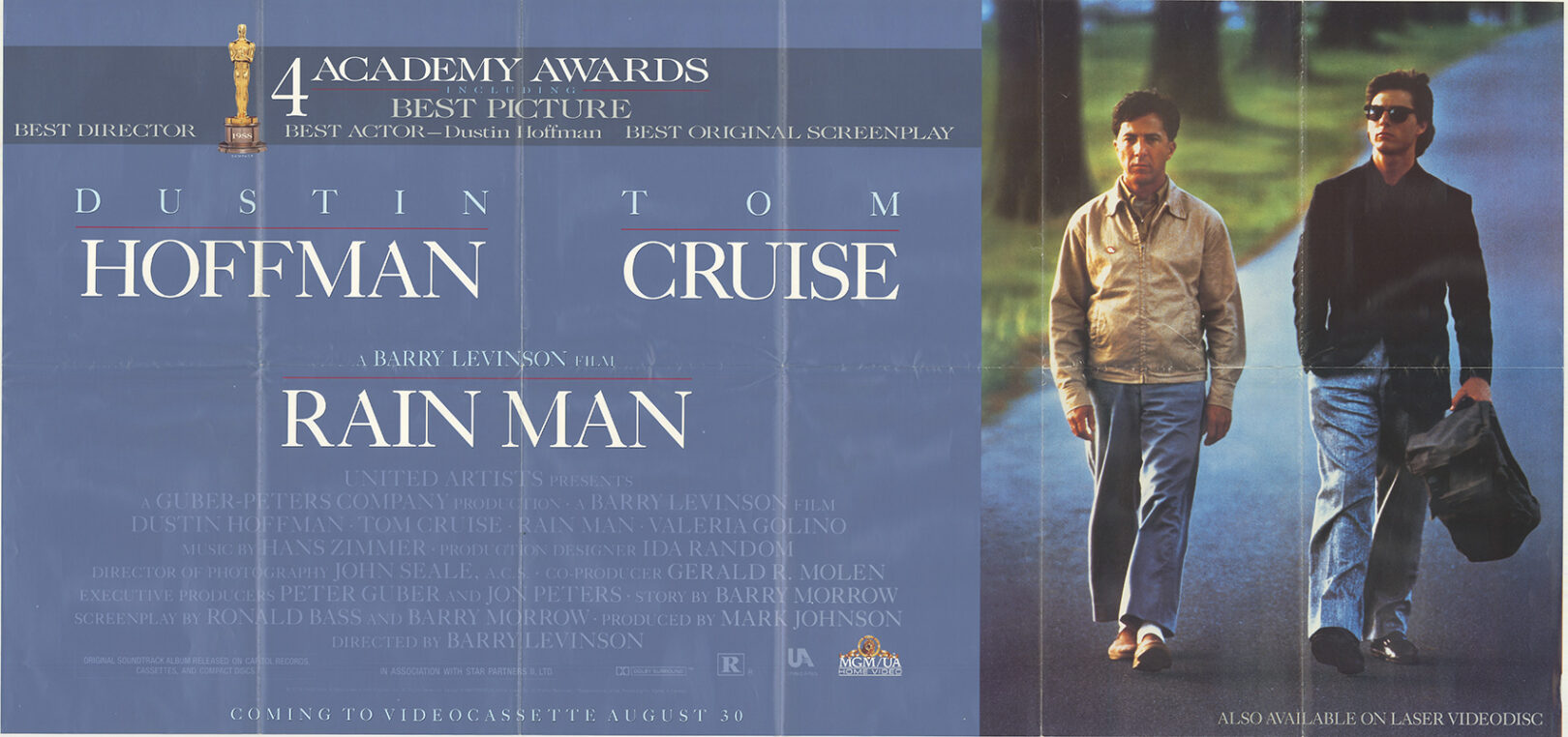 Affiche – RAIN MAN – 65x135cm – intemporel